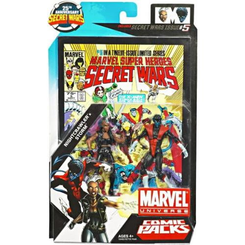 Marvel 25th Anniversary Comic 2 Pack Storm And Night Crawler - Walmart ...