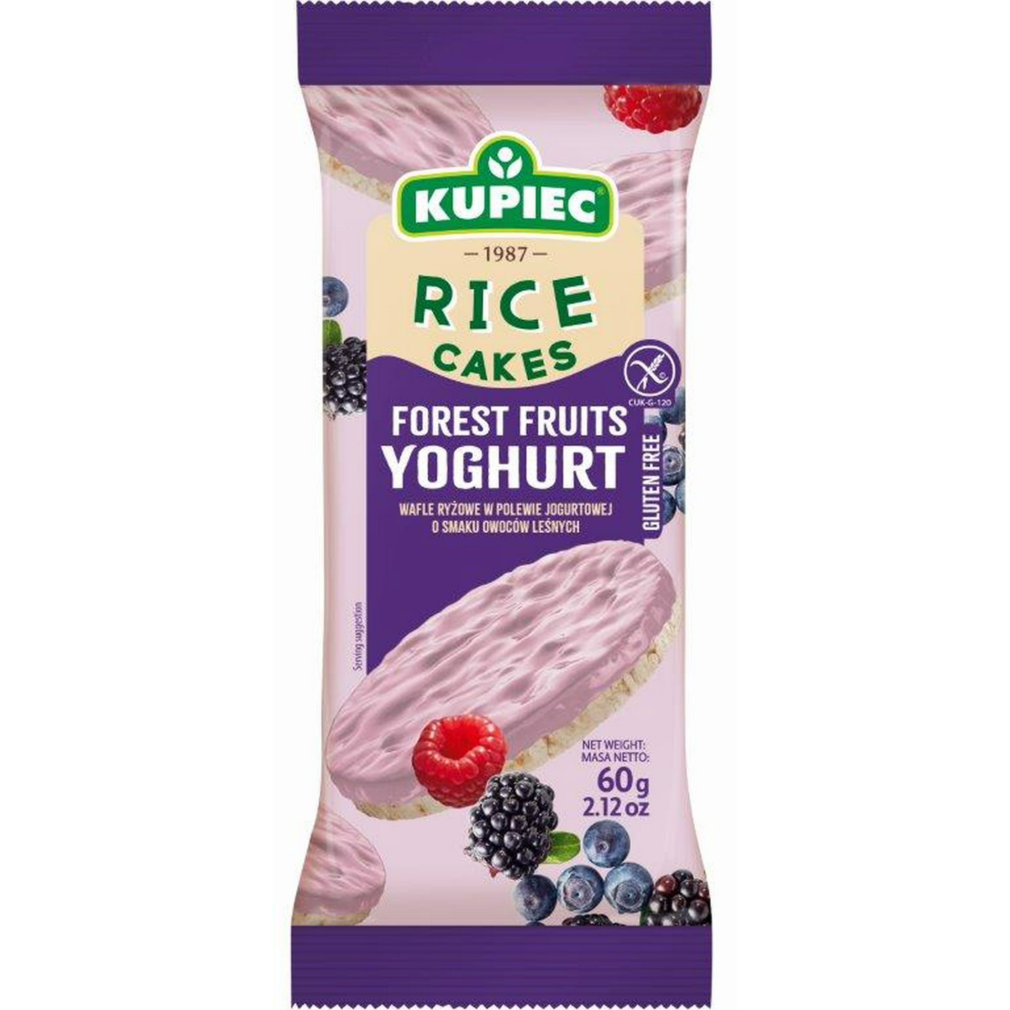 Click here for Kupiec Gluten-Free Forest Fruits Yoghurt Coated Ri... prices