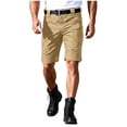 cllios Men's Outdoor Cargo Shorts with Functional Multi Pockets Big and ...