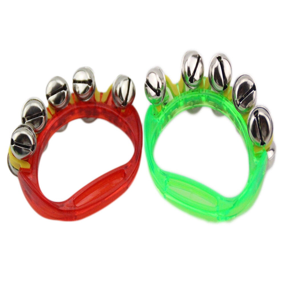 EeaseMX 2 cascabeles de plástico para niños, instrumento musical ...