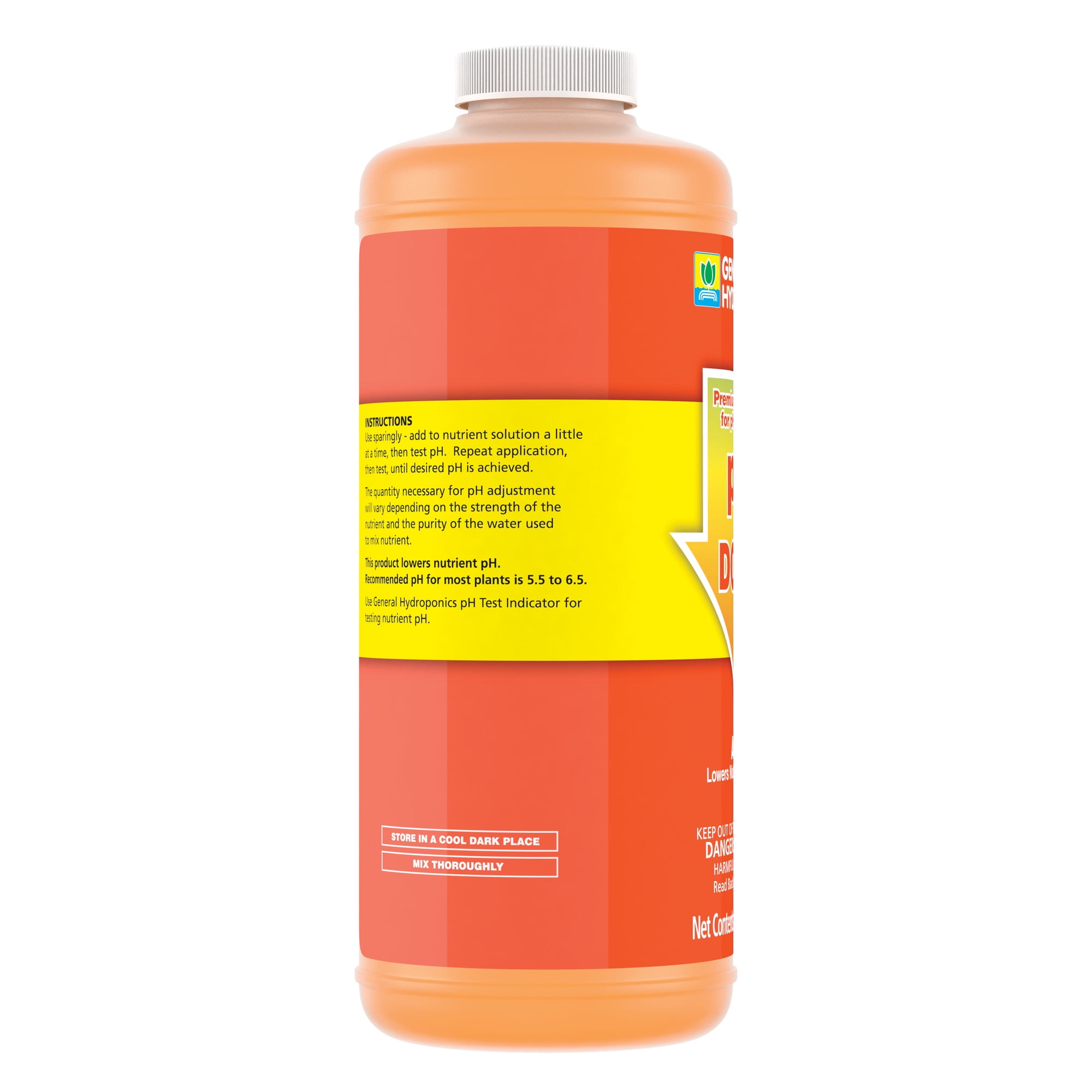 General Hydroponics pH Down Liquid, 1-Quart Nepal | Ubuy