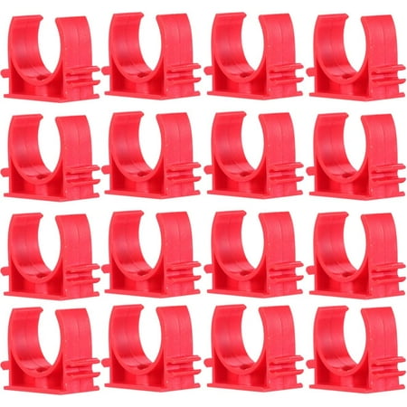 PVC Water Pipe Clamps Clip U- Hook Pex Holder Water Pipe Clips Tubing ...