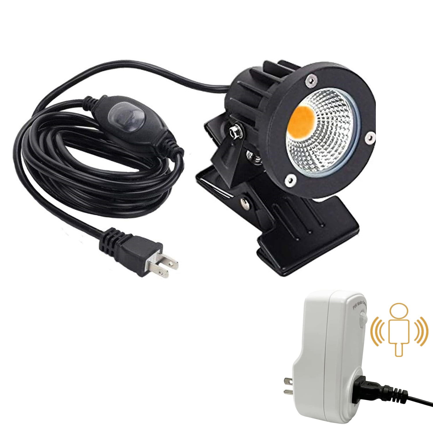 FSLiving Motion Sensor Spotlights 5 Watt LED Landscape Lights ...