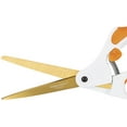 Fiskars Titanium Easy Action Scissors, Spring Action, 10in L, Orange ...