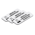 Medical laboratory scientist 1 x 3" Name Tag/Badge, White, (3 Pack ...