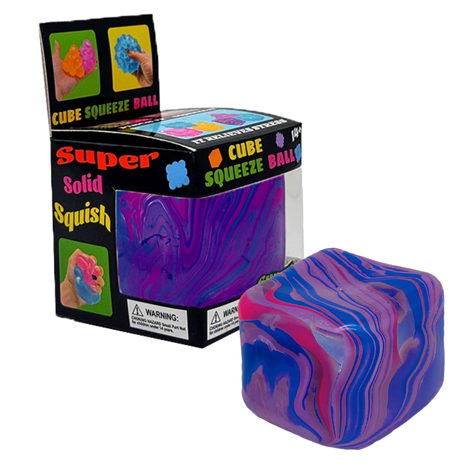 Click here for Larppty Fidget Toys Squishy Stress Cube stress Bal... prices