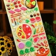 Food-Shaped Stickers Assorted Pizza Designs, Safe Materials for Kids ...