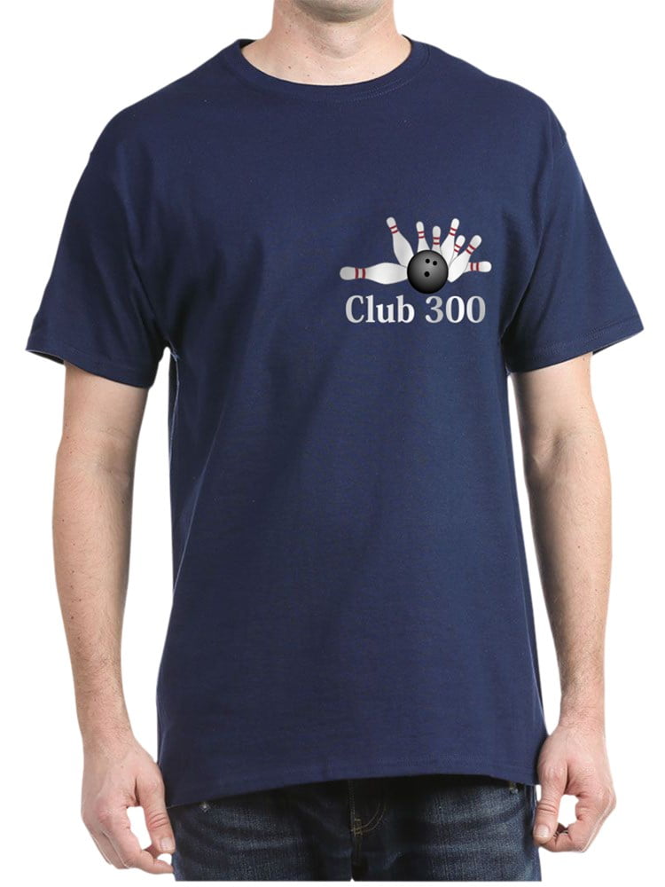 CafePress - Club 300 Logo 2 Dark T Shirt Design Front Pocket - 100% ...