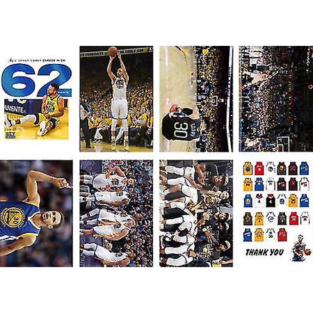 Curry Nba Basketball Hd Posters 8 Pcs | Walmart Canada