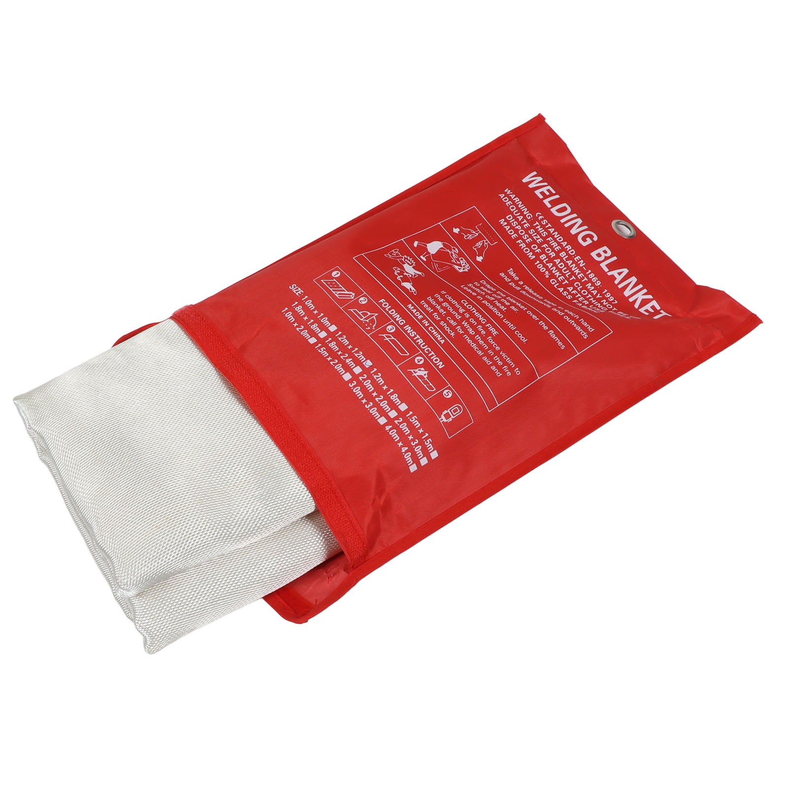 Manta ignífuga de emergencia de fibra de vidrio retardante de llama ...