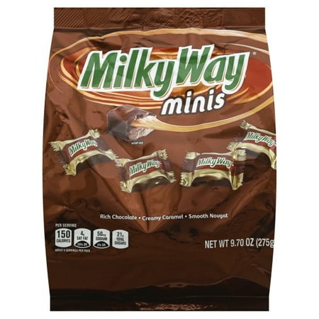 Milky Way Minis Chocolate Creamy Caramel, 9.70 Oz. - Walmart.com