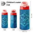 DND Dungeons And Dragons Kids Water Bottle with Straw Lid Insulated ...