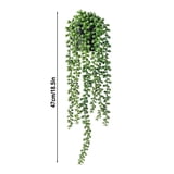 Lilixerw Artificial Plant Succulent Plants,Hanging String Pearls Plant ...