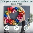 Large Wreath Frame 13-inch Diameter, Pack of 1 Wood Wreath Forms, Wood ...