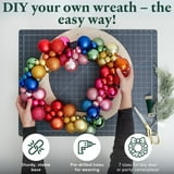 Large Wreath Frame 13-inch Diameter, Pack of 1 Wood Wreath Forms, Wood ...