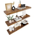 Bathroom Floating Shelves for Wall, Floating Wall Mounted Shelf, Rustic ...