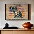 Affixzi Patriotic Poster, 250 Years of Independence, 4th July Decor ...