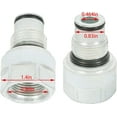 labwork P80 High Pressure Adapter Closed Center Adapter Plug for all 21 ...