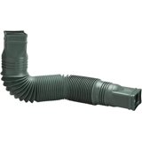 Amerimax Green Flexible Downspout Extension Gutter Connector Rainwater ...