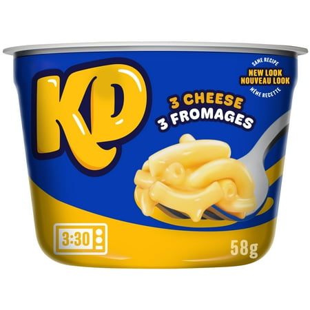 Kraft Dinner Triple Cheese Macaroni & Cheese Snack Cup, KRAFT DINNER KD ...