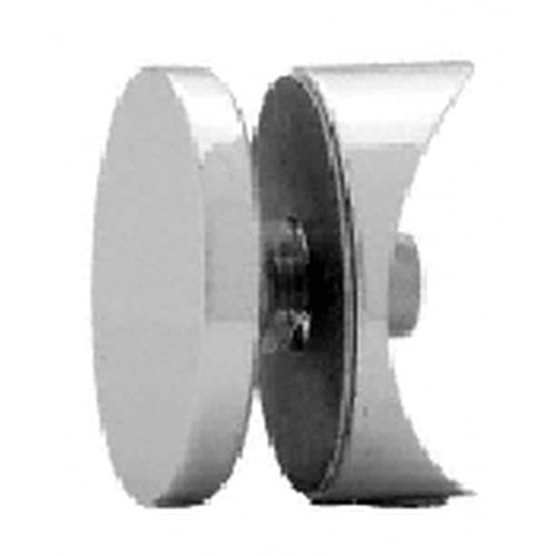 CRL HYDG180CH Polished Chrome Hydroslide 180 Degree Glass-to-Sliding ...