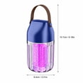 Bug Zapper Portable Mosquito Usb Rechargeable Indoor Outdoor Insect ...