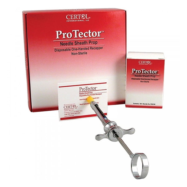 ProTector Needle Sheath Prop 2.5" x 3.25", 500/Box. Heavyweight Paper ...