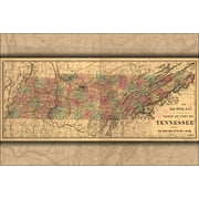 Tennessee Railroad Maps