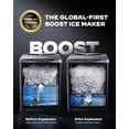 Countertop Ice Maker, 2.5L Ice Basket & 1.8L Water , 9 Ice Cubes in 6 ...