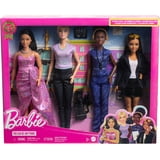 Barbie Careers Women in Film Set of 4 Dolls with Removable Looks ...