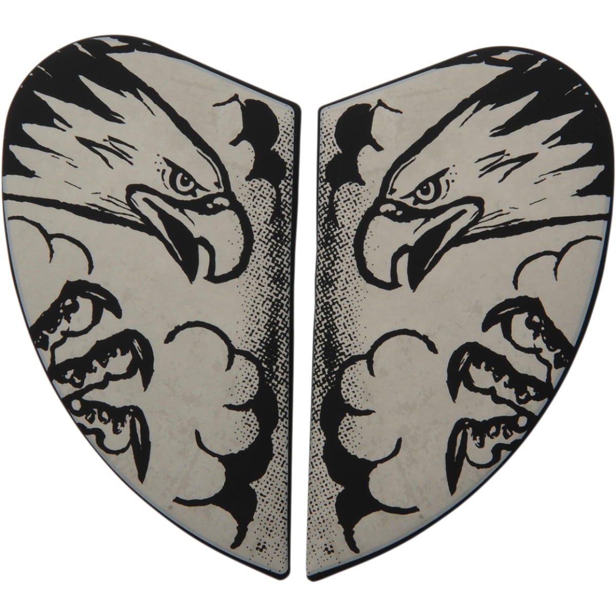 ICON Airmada™ Side Plate Kit Replacement (Scrawl White, One Size Fits ...