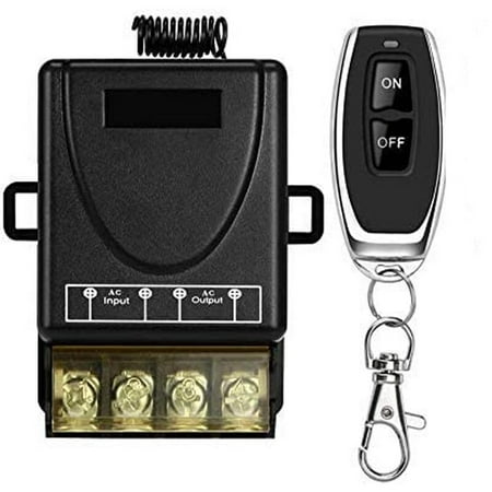 AC 110V/120V/240V/40A Wireless Remote Switch, Wireless RF Switch for ...