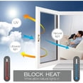 Multi-size One Way Mirror Window Film Privacy Sun Blocking Glass ...
