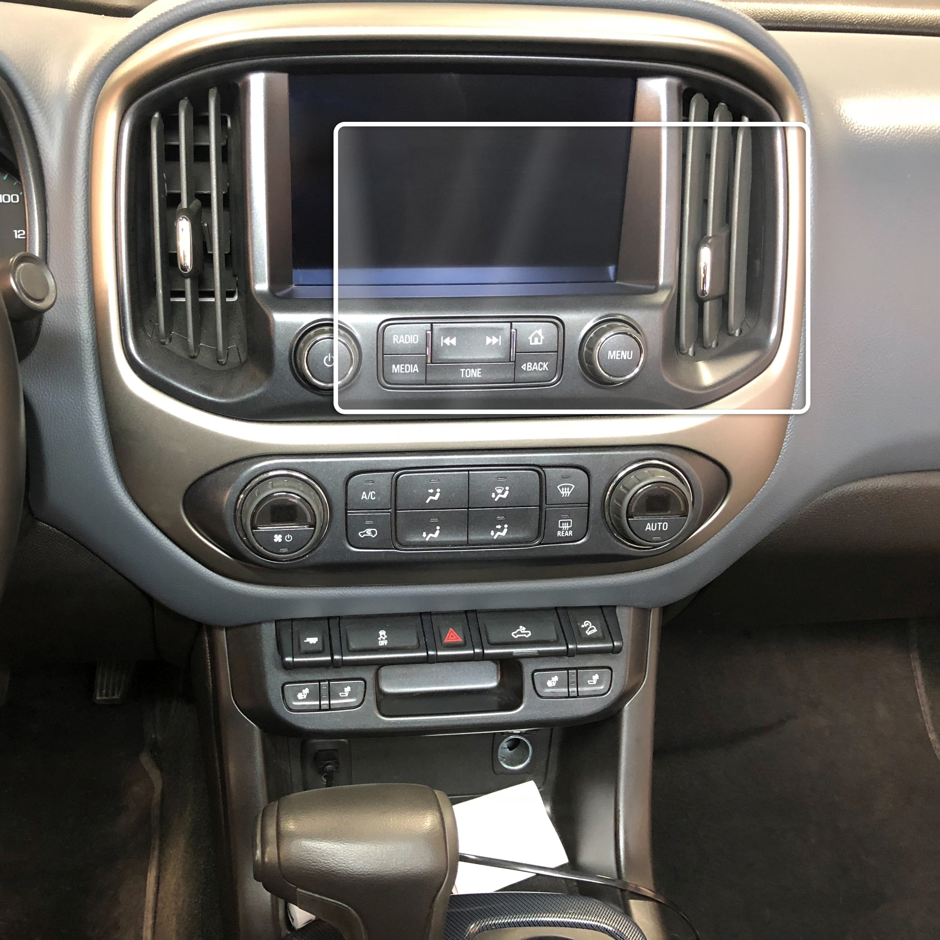 Red Hound Auto Screen Saver 1pc Compatible with Chevrolet GMC Colorado ...