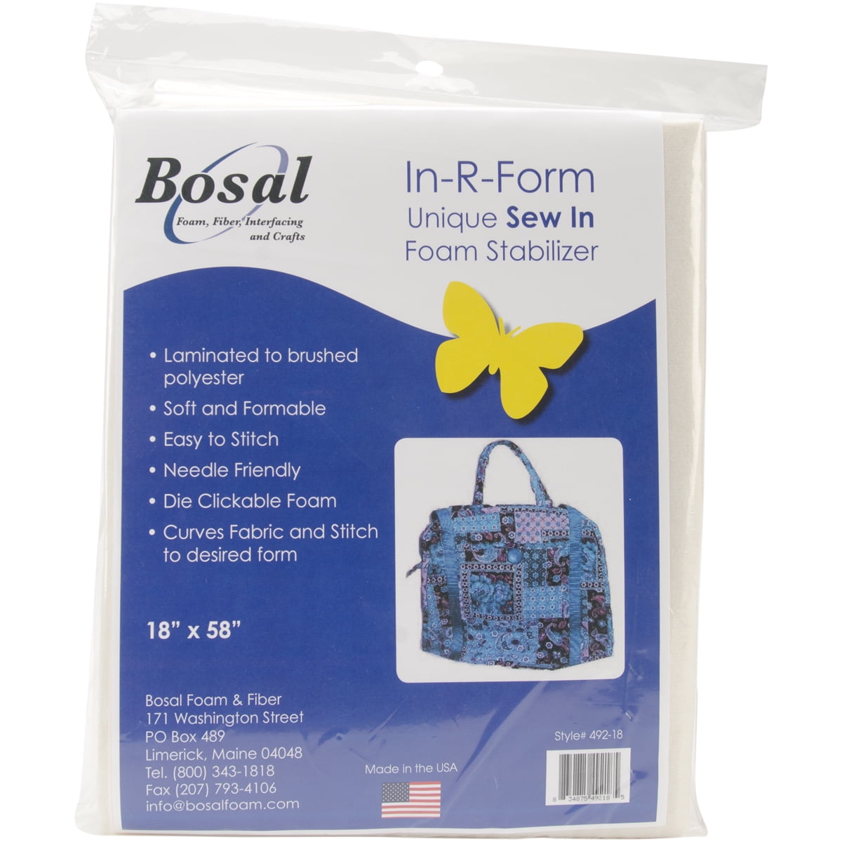 Click here for Bosal In-R-Form Unique Sew-In Foam Stabilizer-18X5... prices