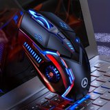 Mechanical Gaming Mouse Wired Computer Racer Desktop Notebook Office ...