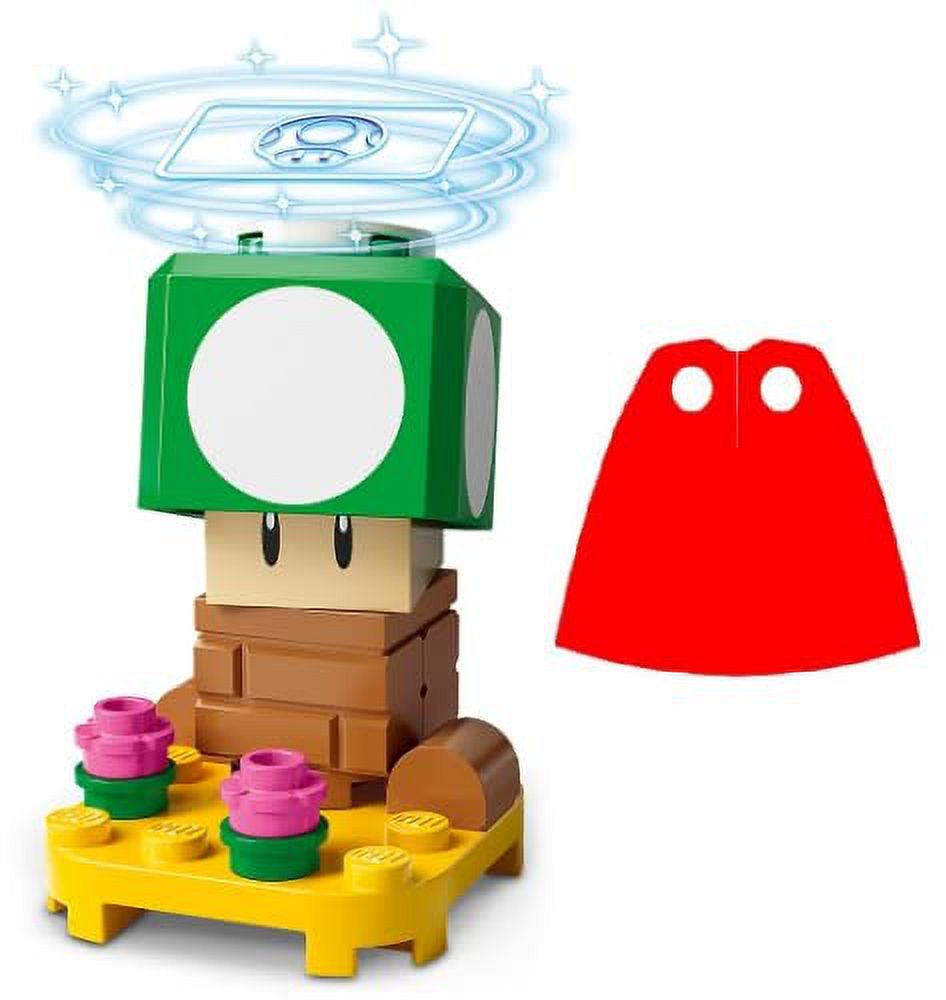 Minifigura LEGO Mario Series 3 en forma de hongo con forma de hongo con ...