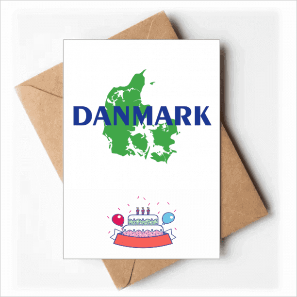 fairy tales euan maps denmark Happy Birthday Greeting Cards Envelopes ...