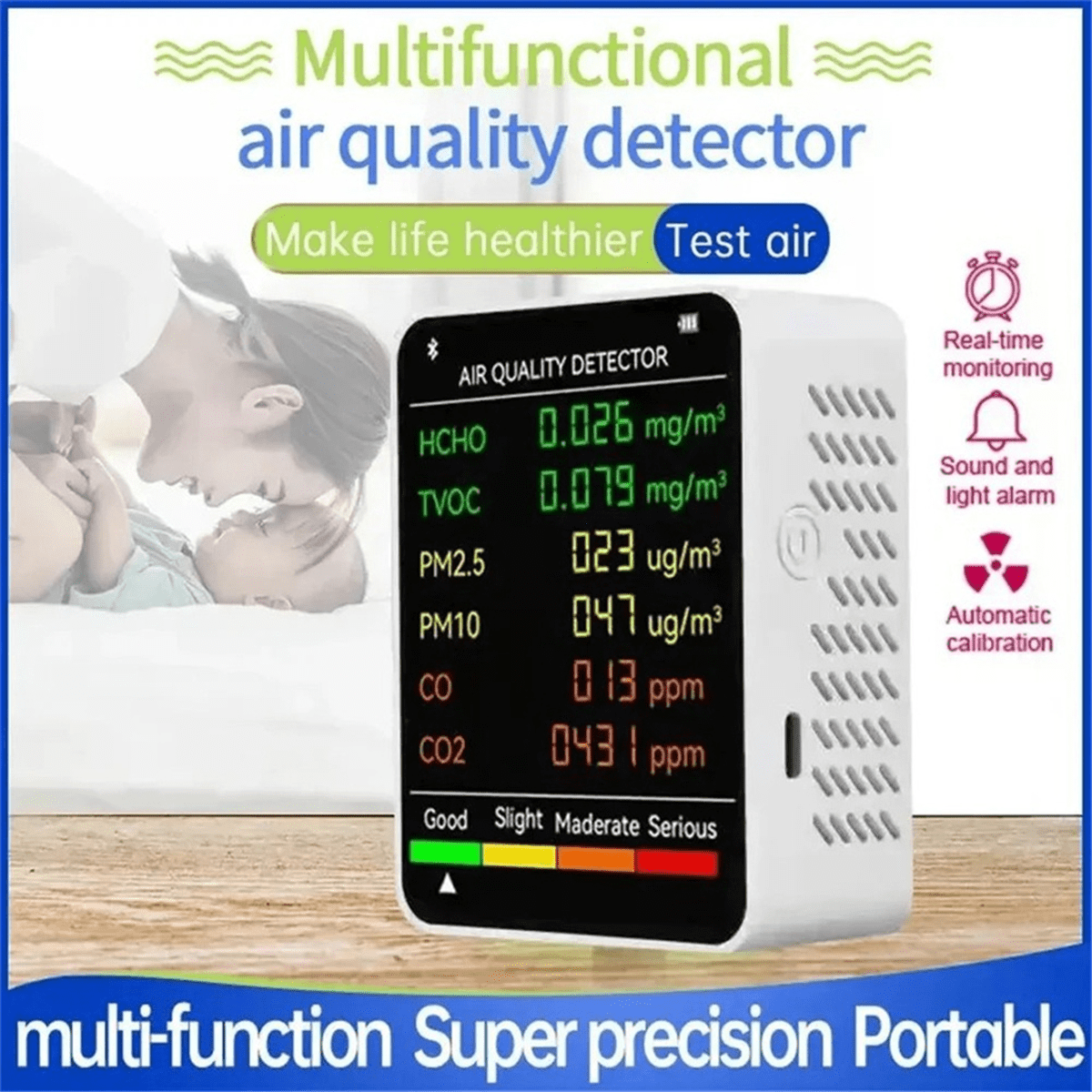 Click here for Unbranded 6 In 1 Multifunctional Air Quality Teste... prices