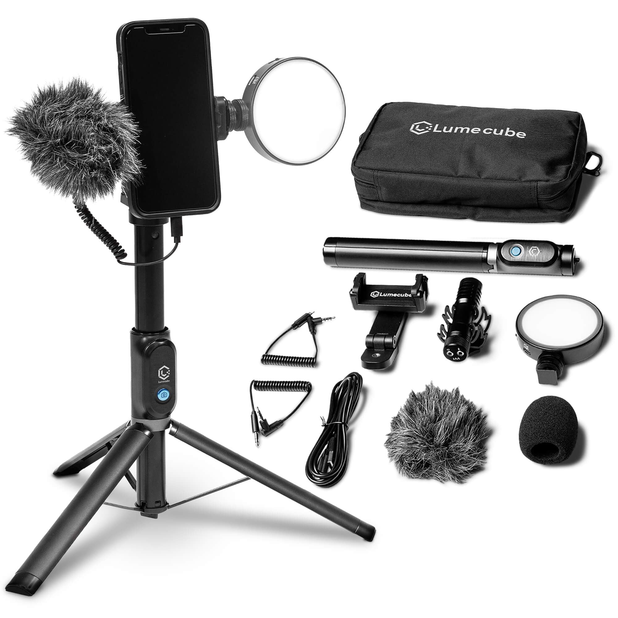 Lume Cube Mobile Creator Kit 2.0 - Luz inalámbrica portátil con trípode ...