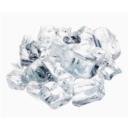 Bahama Blend 1/2"-1" Fire Glass 10 LBs - Walmart.com