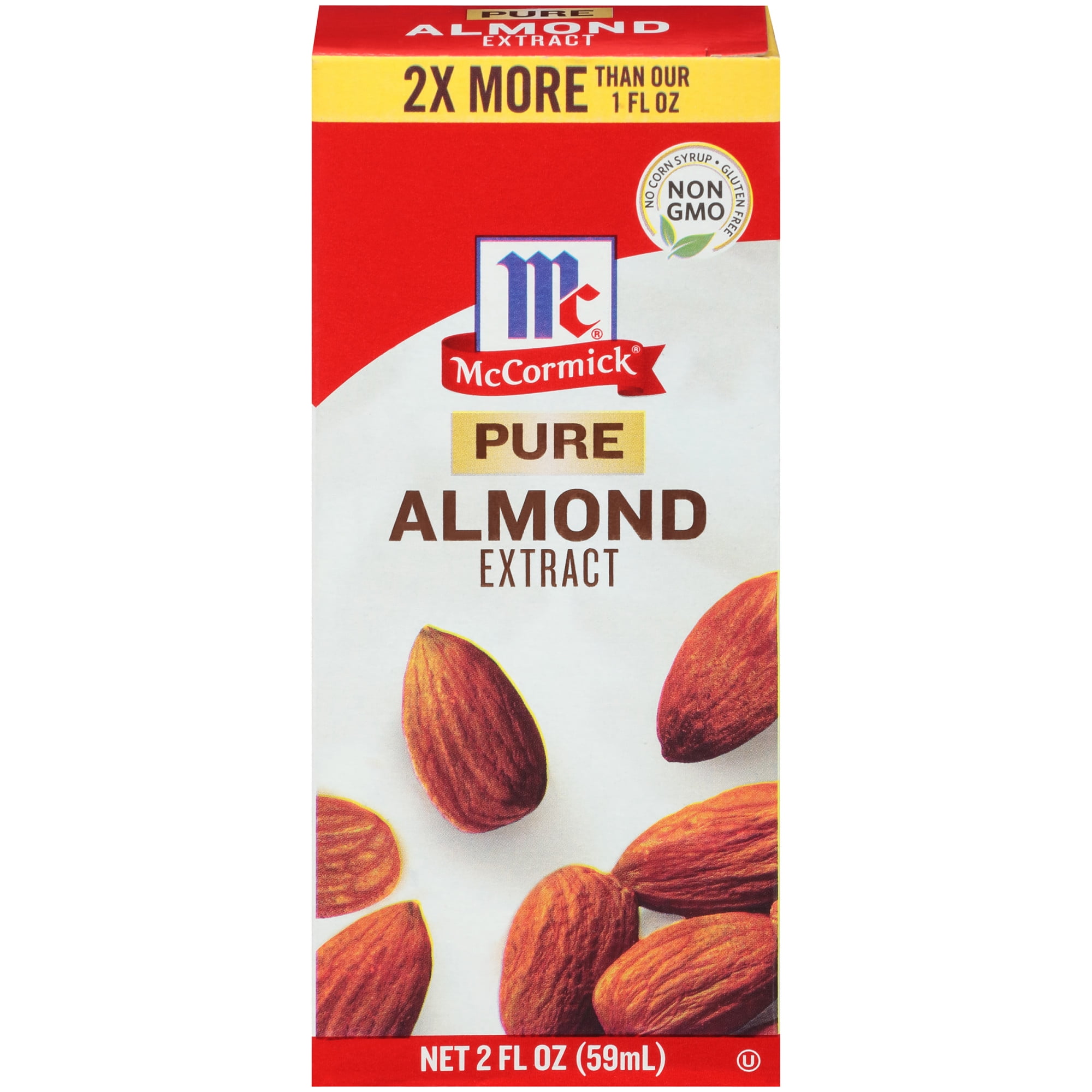 McCormick Pure Almond Extract, 2 FL OZ - Walmart.com - Walmart.com