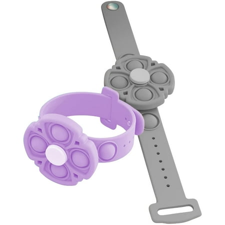 Pop it Bracelet Fidgets Spinner Toys, Simple Dimple Silicone Anxiety ...