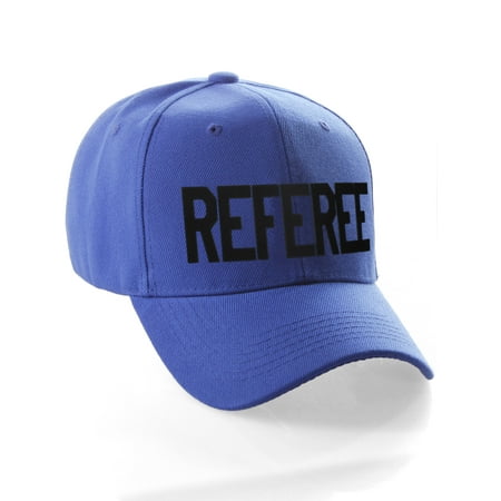 I&W Hatgear - Sport Classic Baseball Hat Custom Referee Letters ...