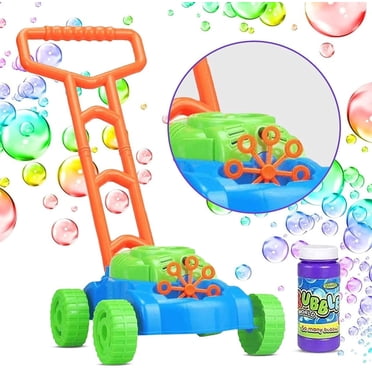 Fisher-Price Bubble Mower with Realistic Sounds, Push and Pull ...