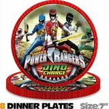 Power Ranger Party Supplies Plates Decorations Birthday Cake Topper ...