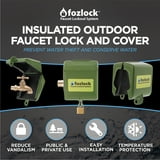 Fozlock Spigot Water Shut Valve Outdoor Hose Bibb Faucet Lock and ...