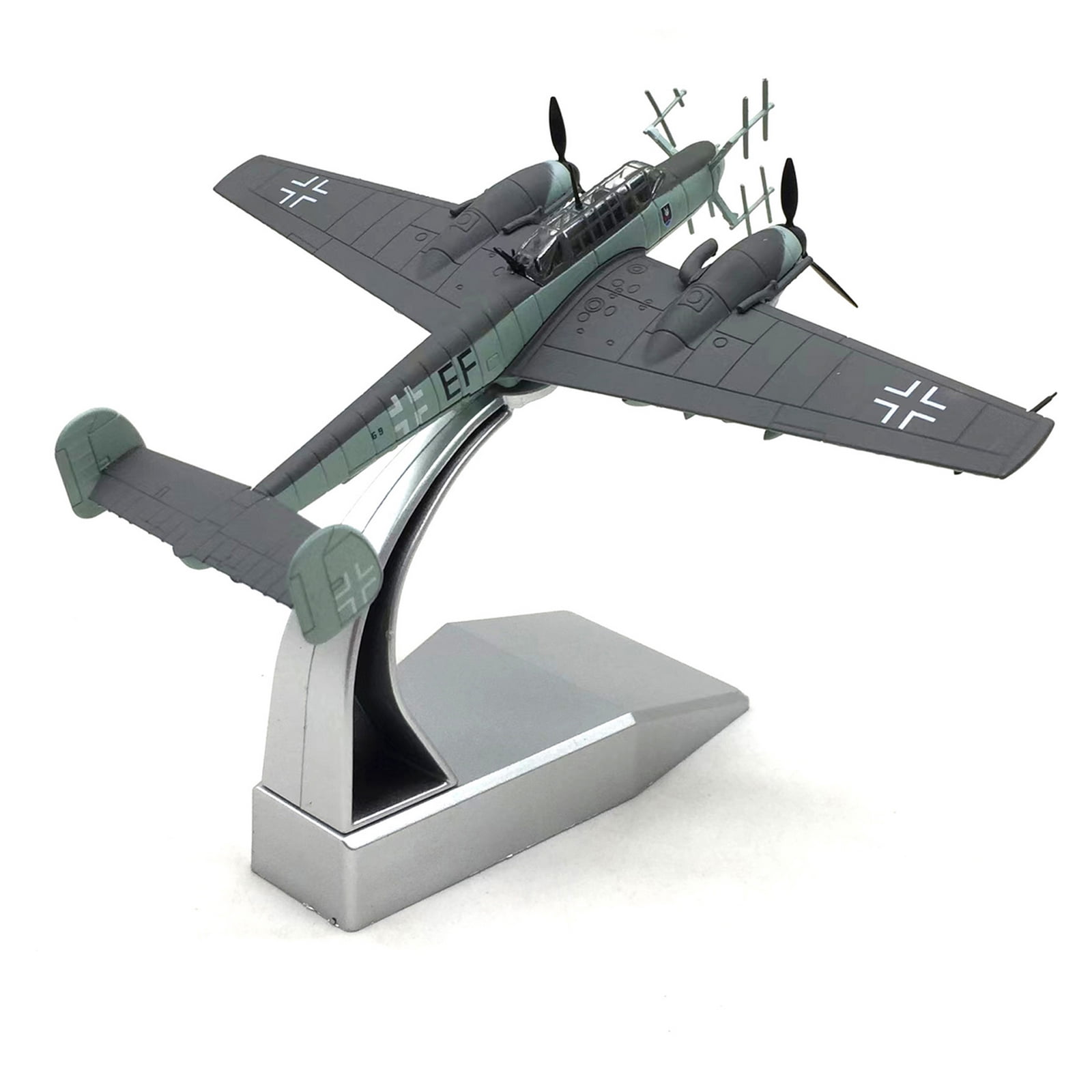 1:100 WWII German Bf-110 Fighter G-4 Night Fighter Model Simulation ...