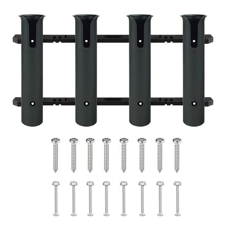 Fishing Rod Holder 4 Linked Tubes Pole Rack Vertical Stand Tool ...