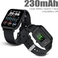 JOEME Black Smarts Watch, 1.9 Inch Display with 108 Programable Sports ...